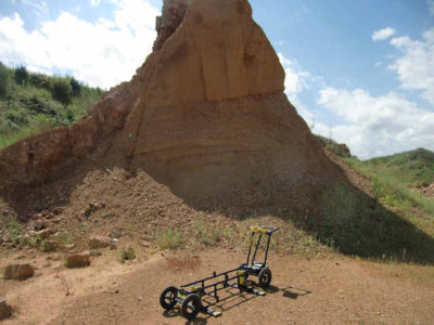 Geophysical equipment for engineers, geologists, and archaeologists.