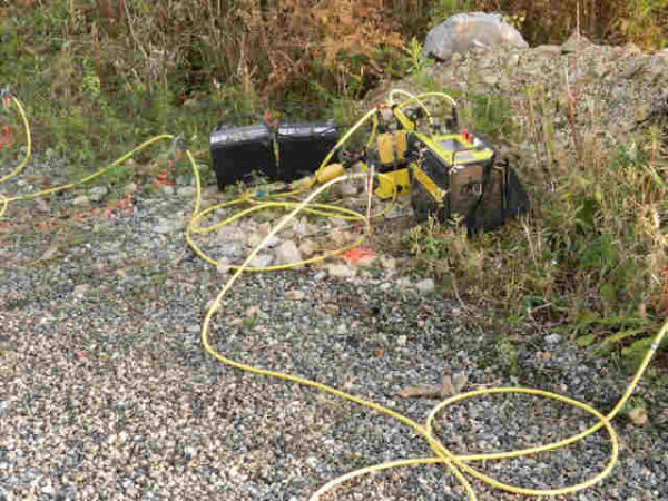 Geophysical equipment for engineers, geologists, and archaeologists.