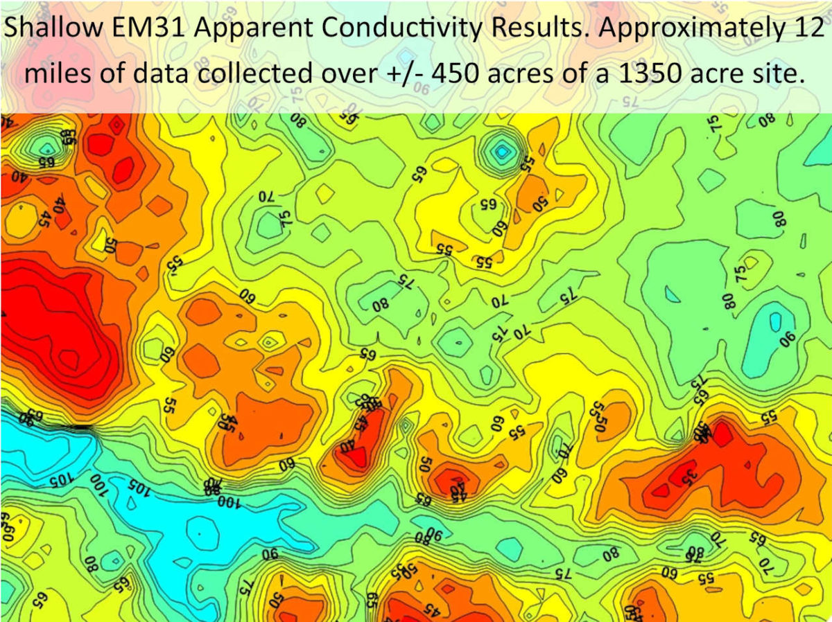 Geonics EM31 Apparent Conductivity Plot 450 Acres 120817 1280x960 ...