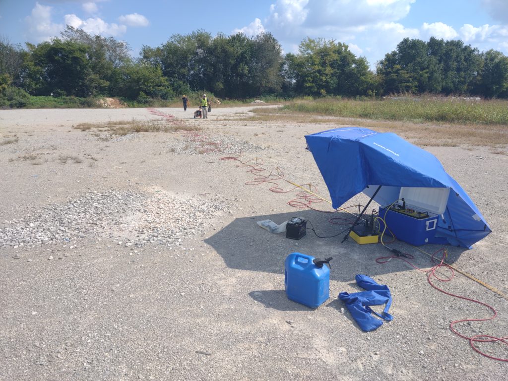 Geophysics for buried rooms, tunnels, pipes, and deep facilities